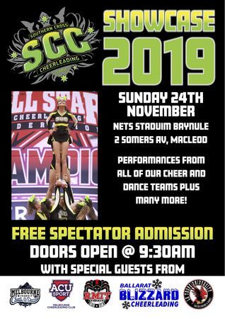 2019 SHOWCASE IS THIS WEEKEND!!!!